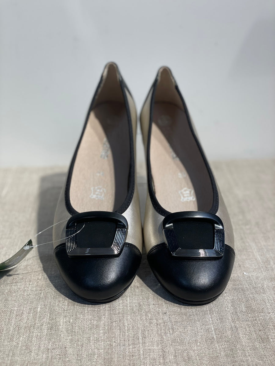 Remonte naisten avokas musta/beige – Jennifer Shoes Oy